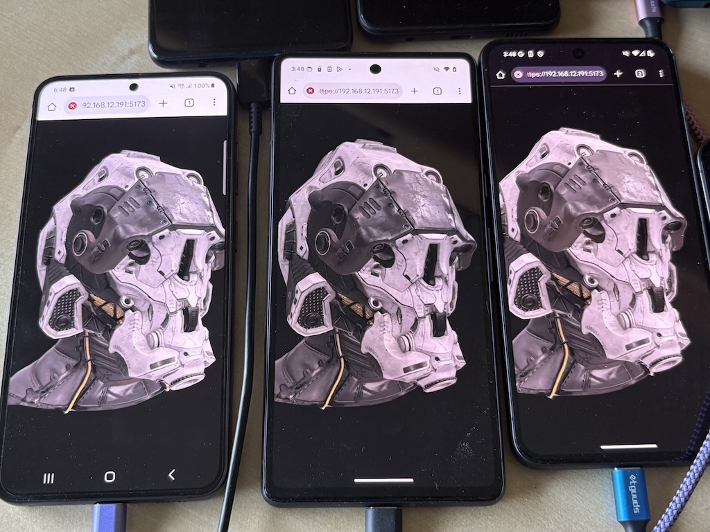 three.js + spark.js – Ignacio Castaño